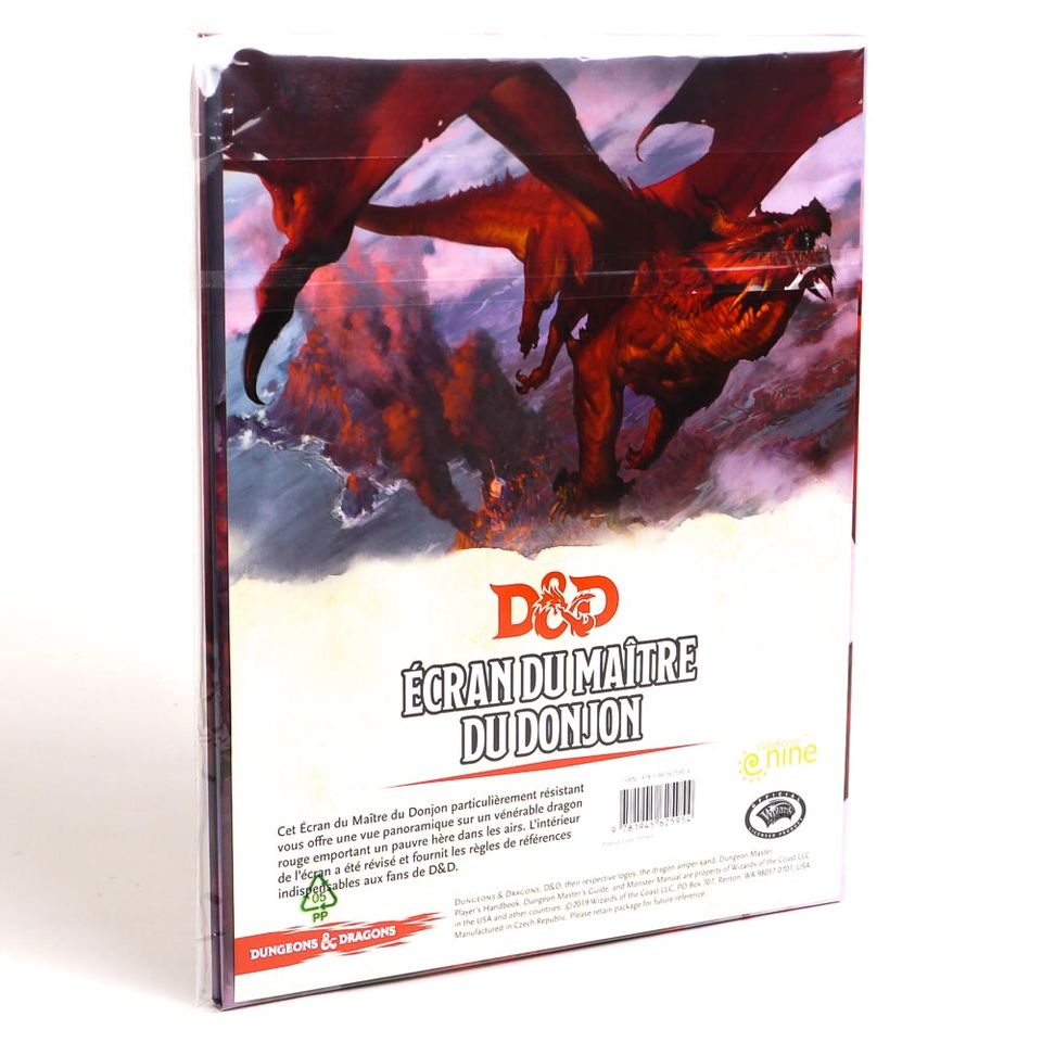Dungeons & Dragons 5E : Ecran du Maitre du Donjon