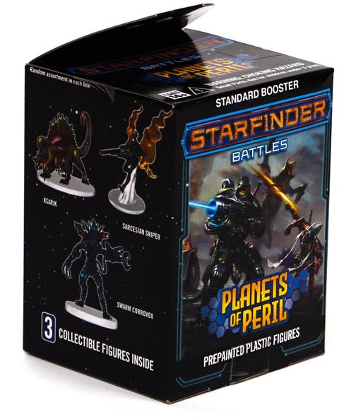 Starfinder Battles: Planets of Peril Standard Booster | Black Book Éditions