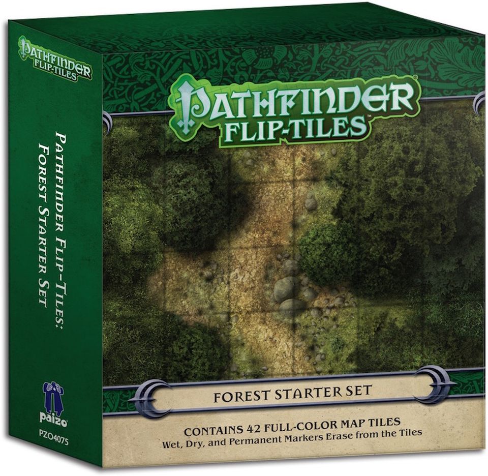 Pathfinder Flip-Tiles: Forest Starter Set | Black Book Éditions