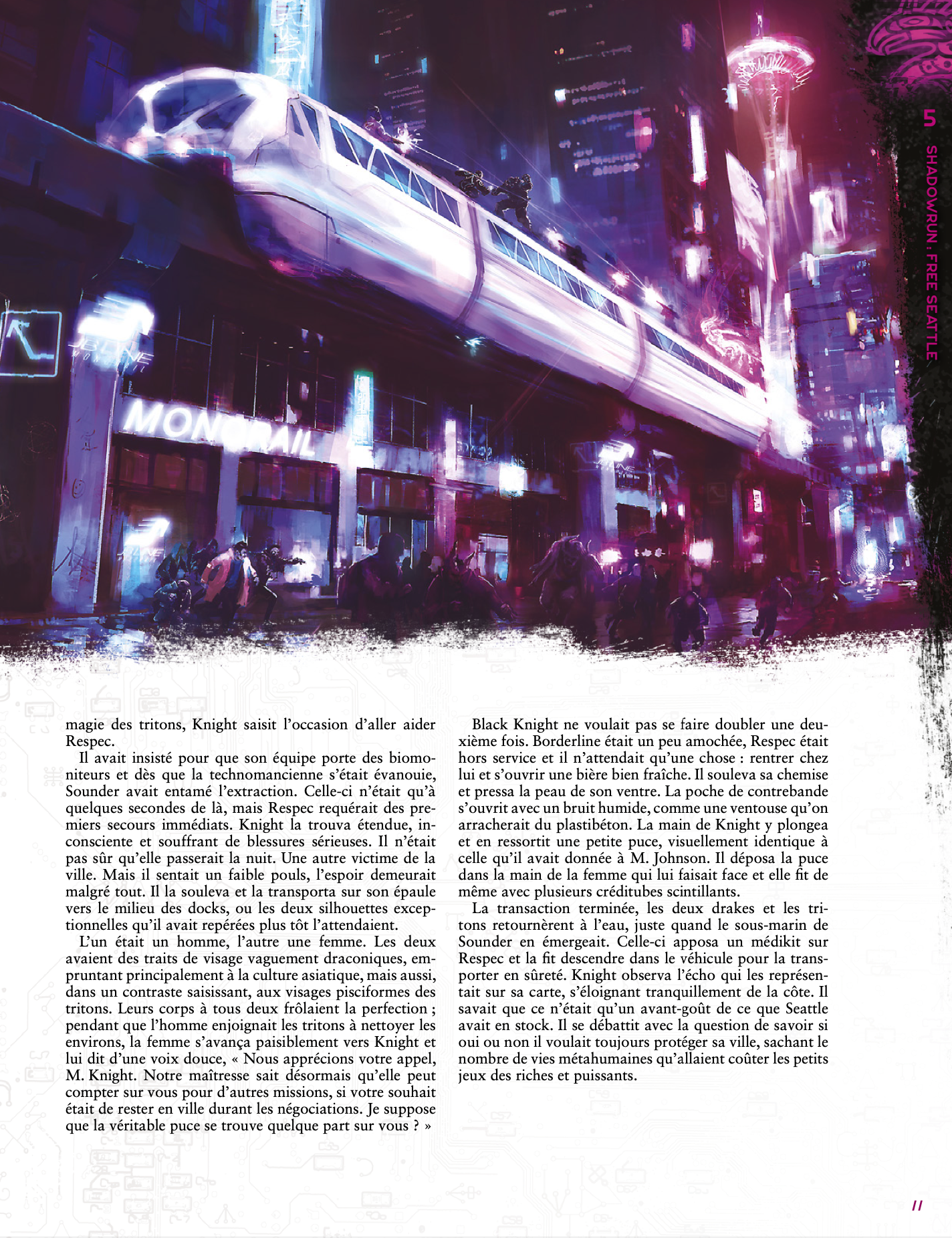 Shadowrun 6 - Free Seattle | Black Book Éditions