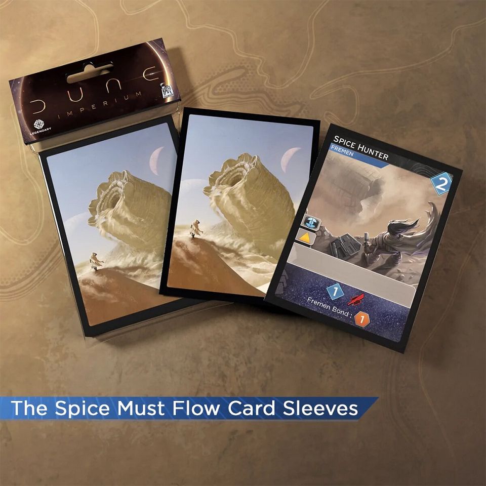 Dune Imperium : The spice must flow Premium Card Sleeves | Black Book ...