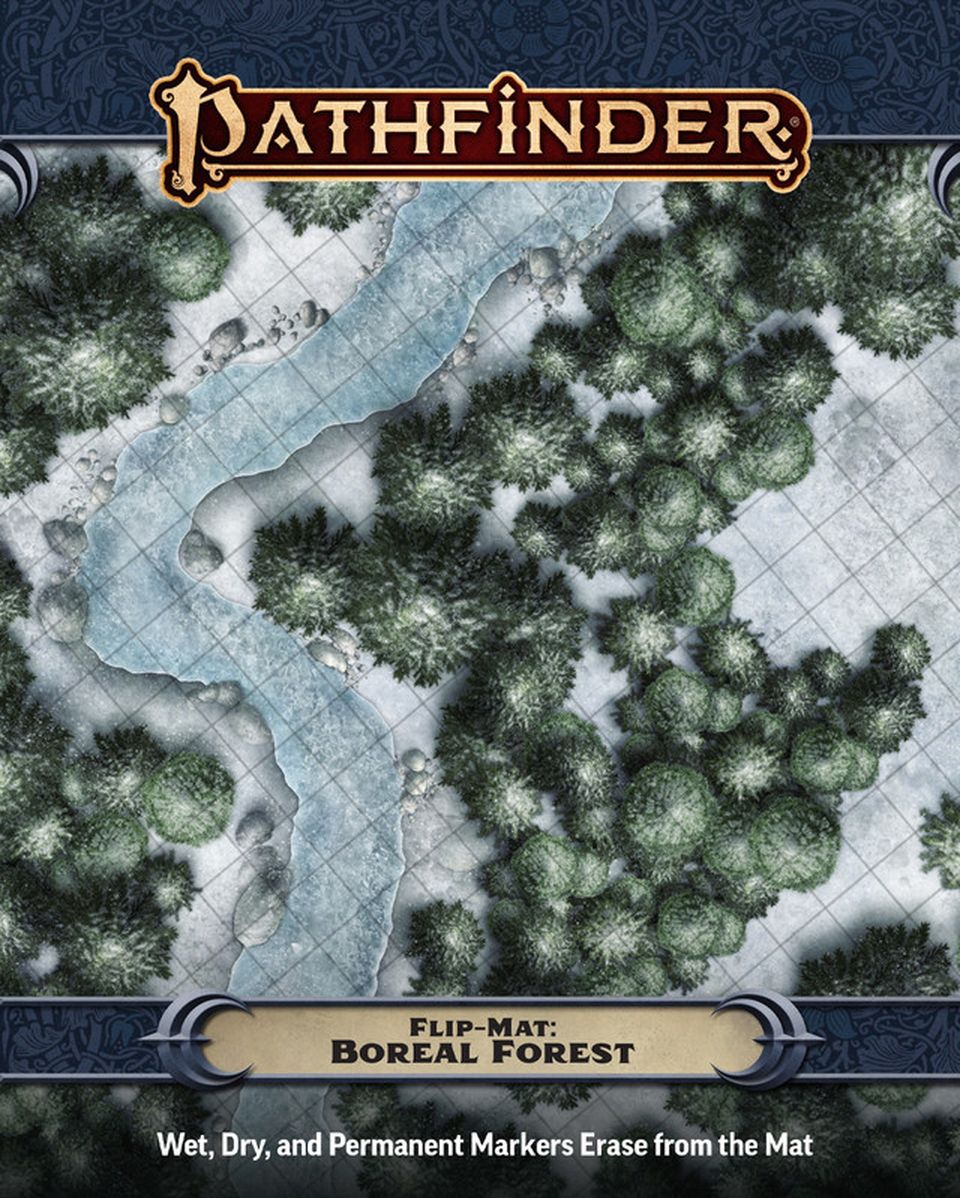 Flip-Mat: Boreal Forest | Black Book Éditions