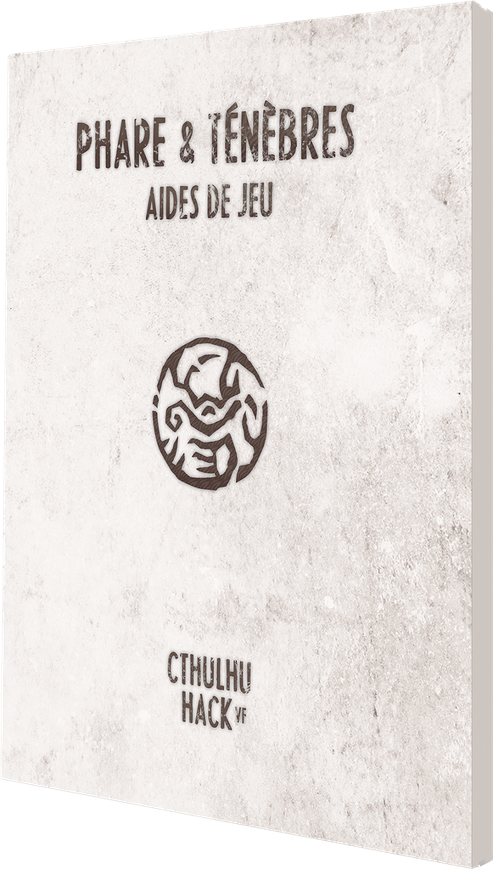 Cthulhu Hack : Pochette Aides jeu Phare & Ténèbres | Black Book Éditions