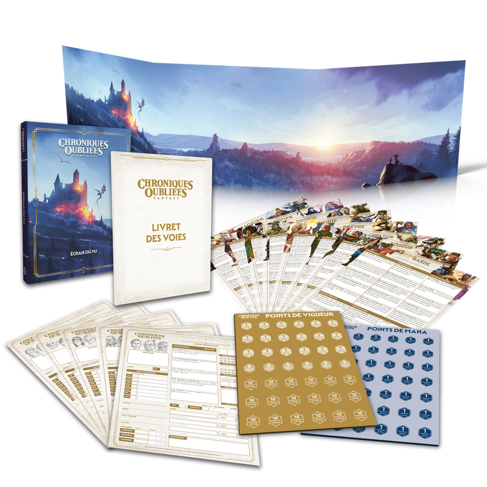 [CHRONIQUES OUBLIEES FANTASY] 2e édition : tous les produits en Préco ...