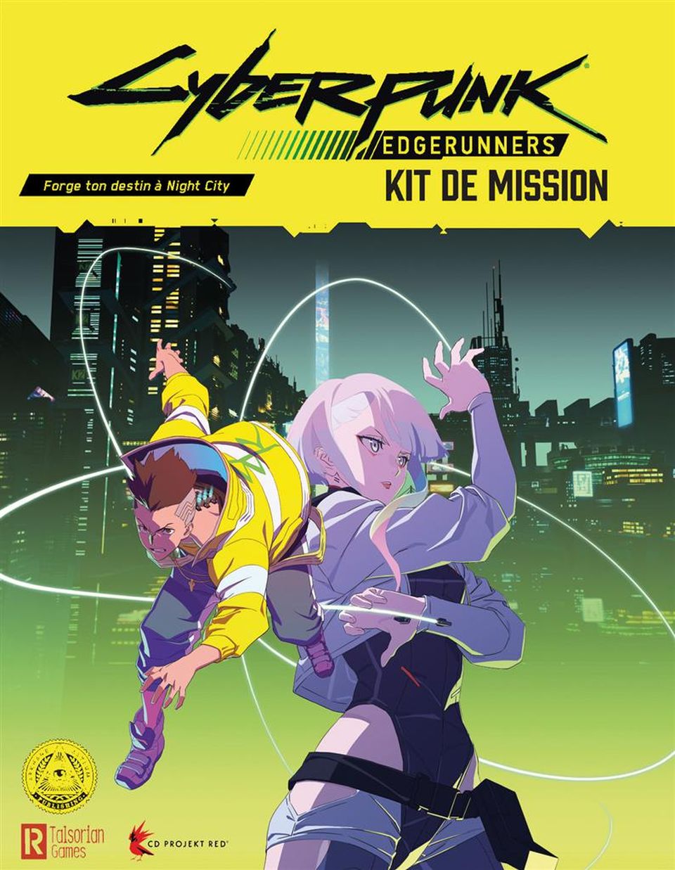 Cyberpunk Edgerunners : Kit de mission | Black Book Éditions