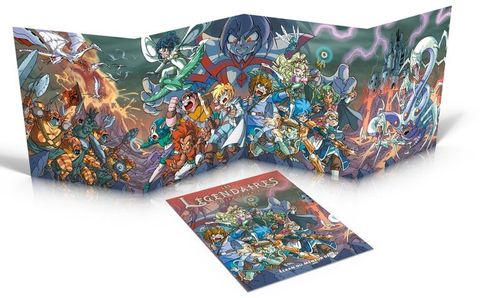 Les Légendaires - L'Écran de jeu | Black Book Éditions