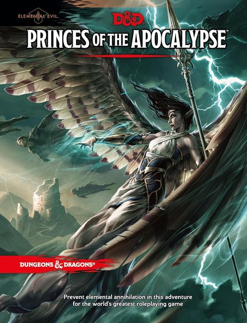 D&D 5E: Elemental Evil - Princes of the Apocalypse VO | Black Book Éditions